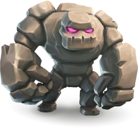Diskripsi And History Of Golem Troops Dark Barracks In Clash Of Clans ...