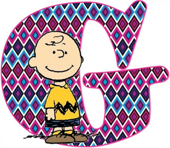 Divertido Abecedario de Snoopy y los Peanuts. - Oh my Alfabetos!