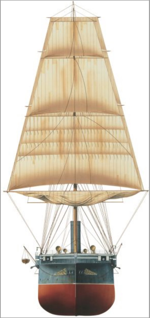 FDRA - Fuerza Naval: Prusia/Alemania Imperial: König Wilhelm (1869)