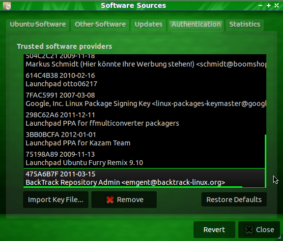 install repository backtrack | backtrack linux