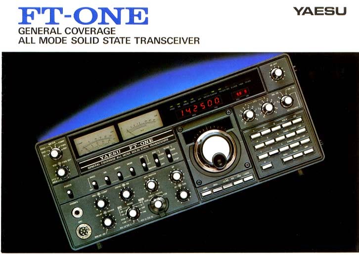 iv3hls ham radio tales: YAESU FT-ONE & YAESU FT-980: GEMELLI DIVERSI!