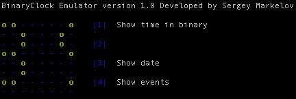 sealemar talks 0x43 0x6F 0x64 0x65: BinaryClock - a binary clock DIY