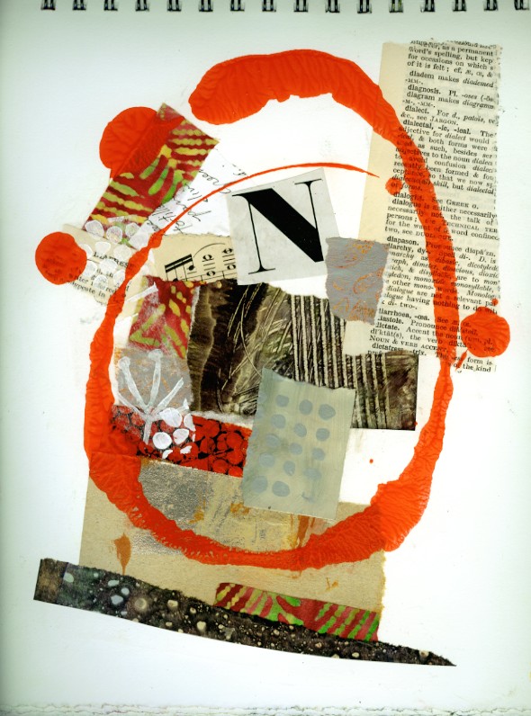 collage journeys by Jane Davies: Ink Doodles