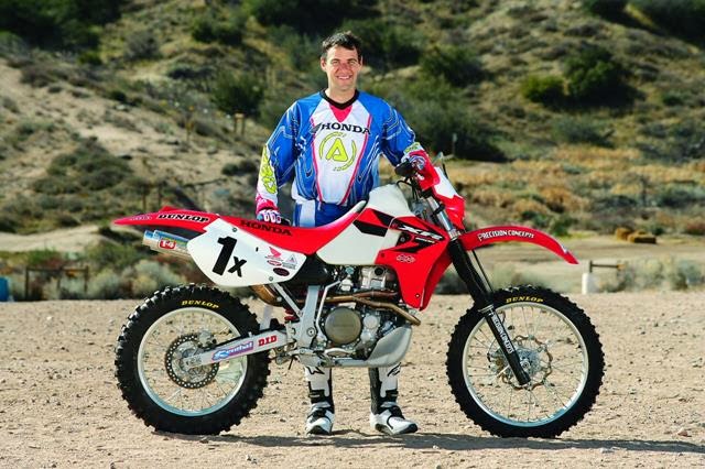 XR650R (Big Red Pig) Ownership: Rare Johnny Campbell pics aboard the 1x ...