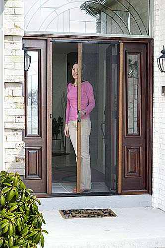 Patio Shade Solutions: Enjoy The Fresh Air With Retractable Screen Door ...