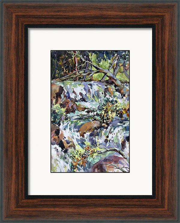 Rae Andrews : Rainforest Tumble..Watercolor and Gouache..Texas Artist ...