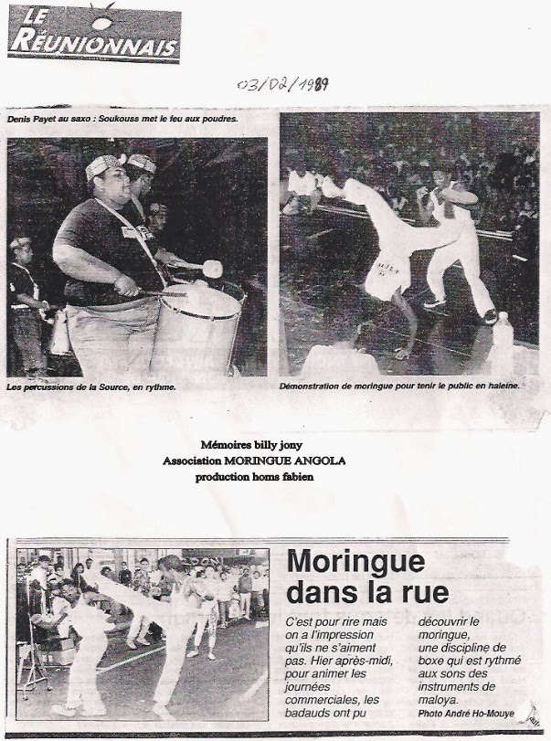 MORING ANGOLA guerriers de la danse: MORINGUE ANGOLA 1989