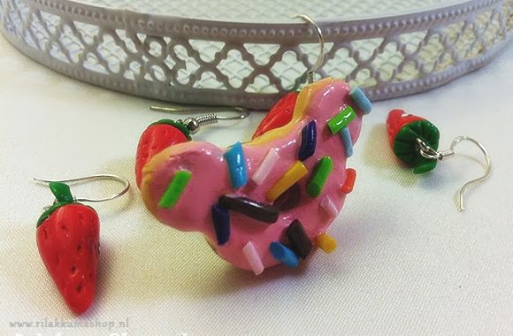 RilakkumaShop.nl: Kawaii cute Rilakkuma Donut Squishy rings