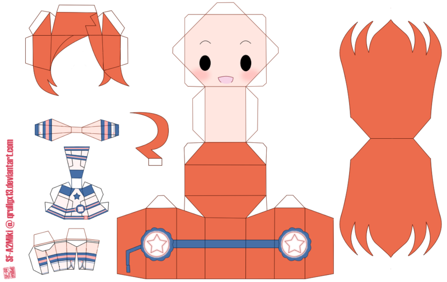 Papercraft Anime