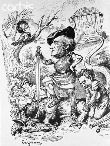 Ars Super Omnia: Caricaturas de Wagner