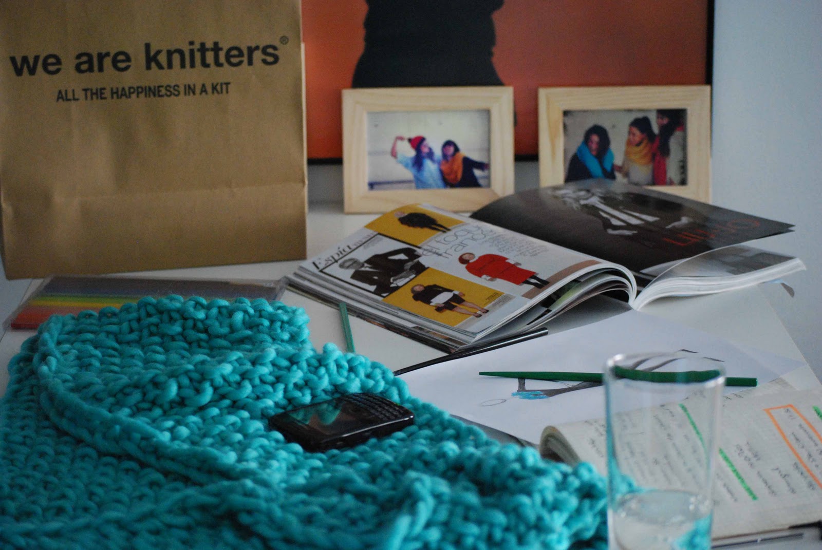 Las Lanas de WE ARE KNITTERS: WE ARE KNITTERS' creative process!!