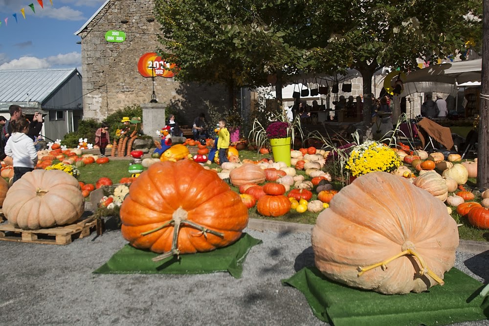 karavan papou: Fête de la citrouille à St Laurent en Creuse