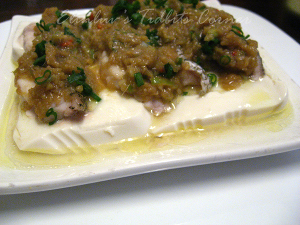 Elinluv's Tidbits Corner: Steamed Silken Tofu & Fish Fillets With ...