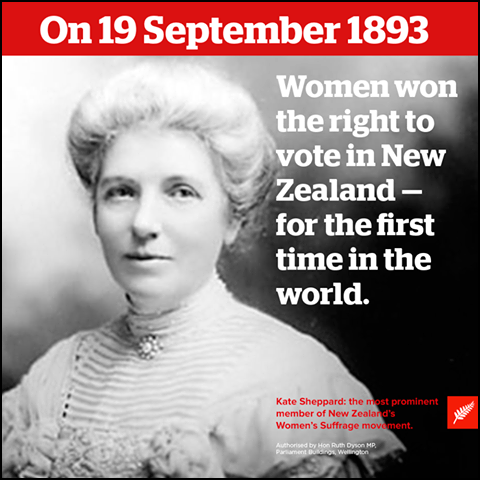 AmeriNZ Blog: 123 years of votes for women