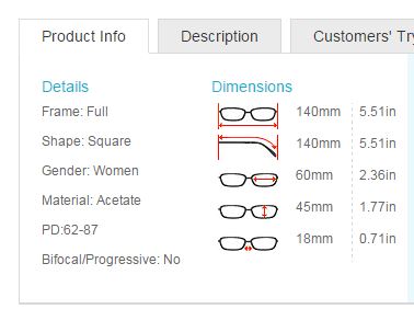 How To Measure Your Frame Size Goggles4u Eyeglasses