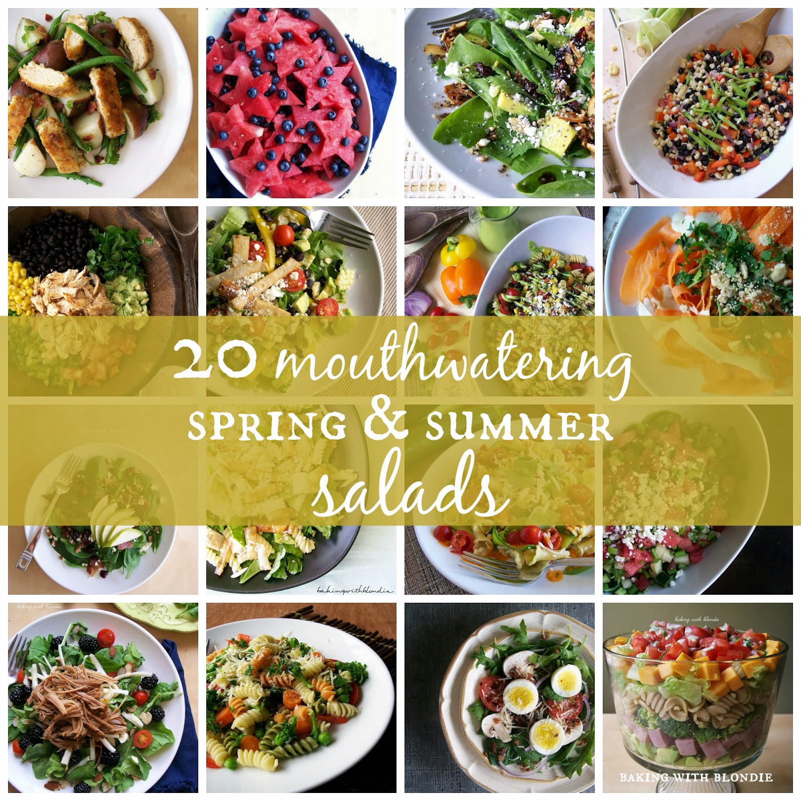20 Mouthwatering Spring & Summer Salads