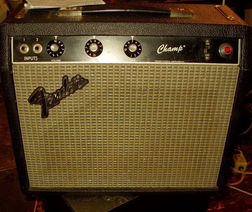 Jefs Tube Amp Blog: 1981 Fender Champ, line out mod