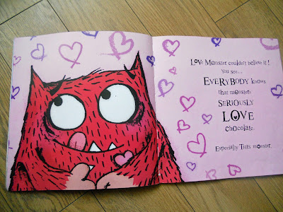 Missus B's Picture Book Reviews: Love Monster & the Last Chocolate