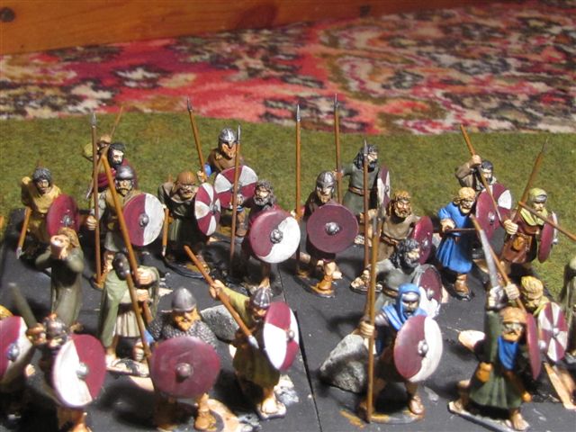 Craig's Wargaming Blog: WIP- Dark Ages Welsh