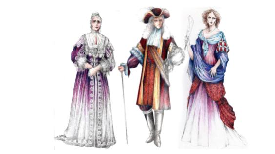 Neoclassical France Costumes In Neoclassical French Theatre
