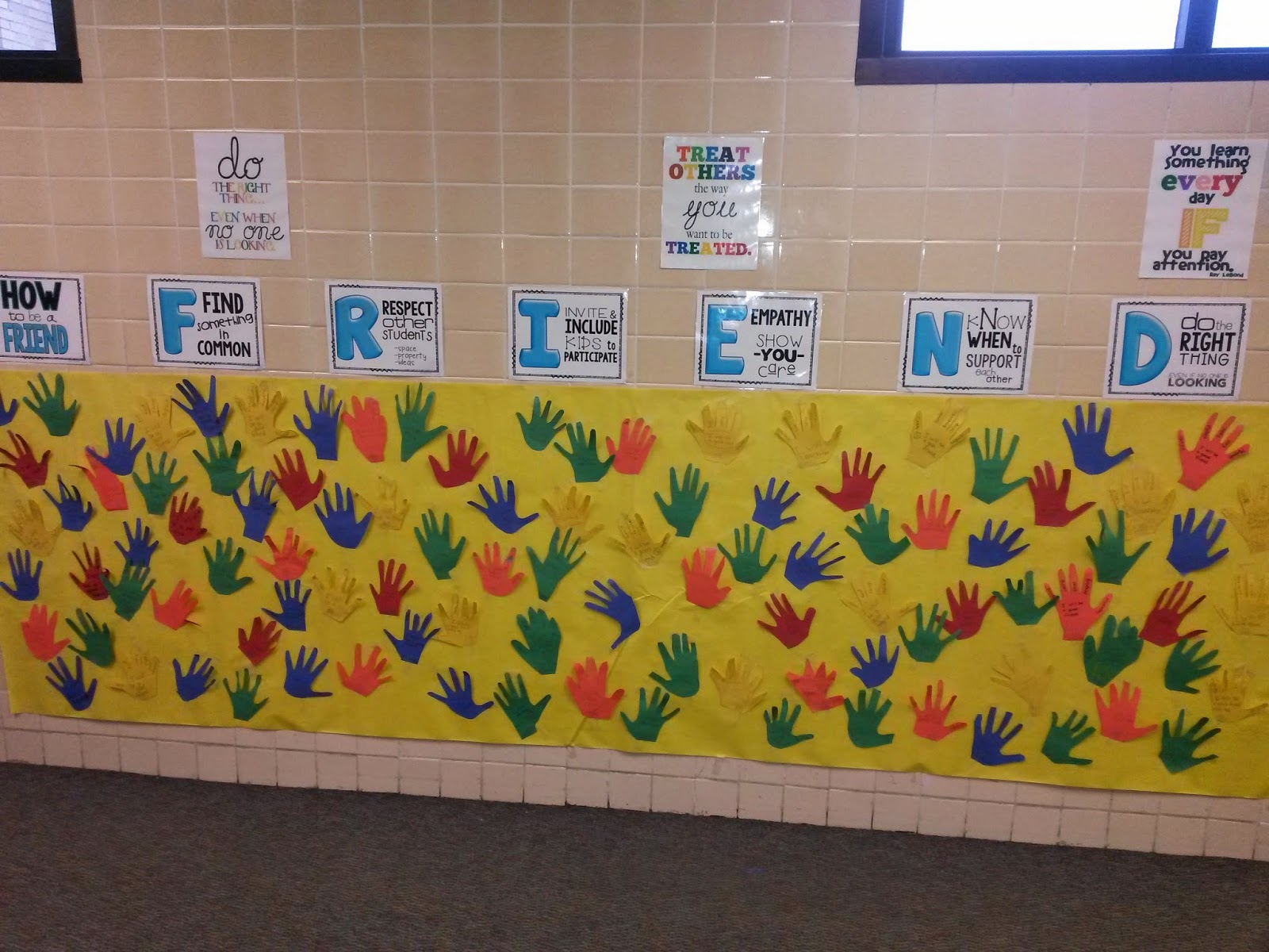 Elementary School Counselors Corner: Kind hearted hands