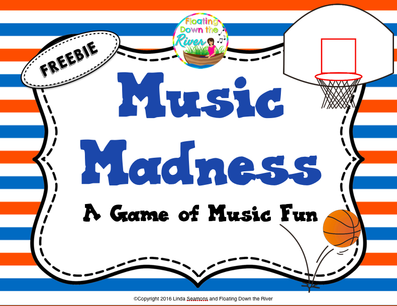 Music Madness Activities- Inspired by March Madness - Floating Down the ...