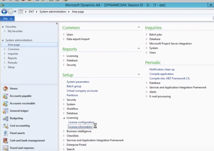 How to Upload License in Microsoft Dynamics AX 2012 - Microsoft ...