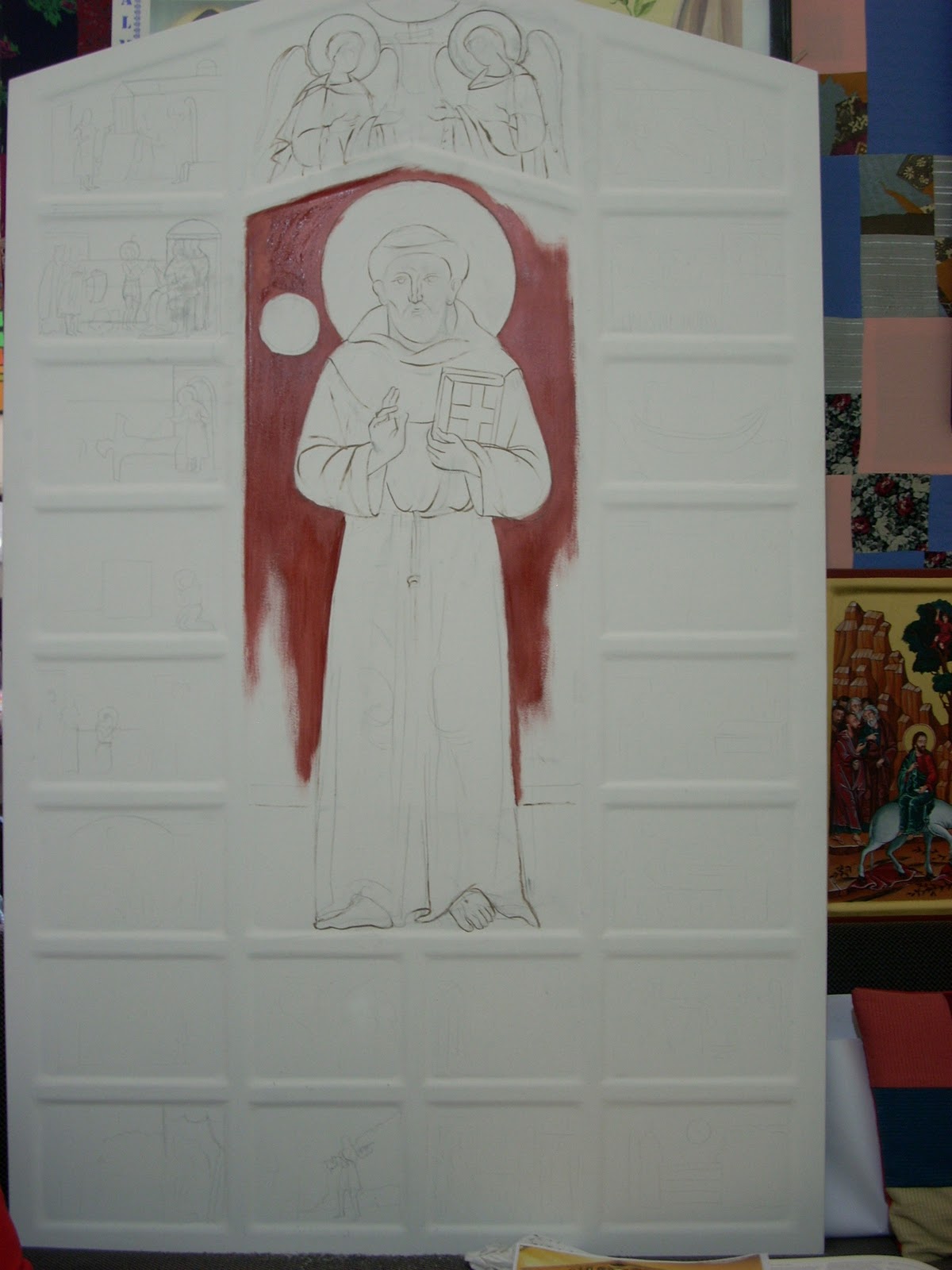 ICON ART GALLERY -LEBANON: Sw.Franciszek z Asyzu....