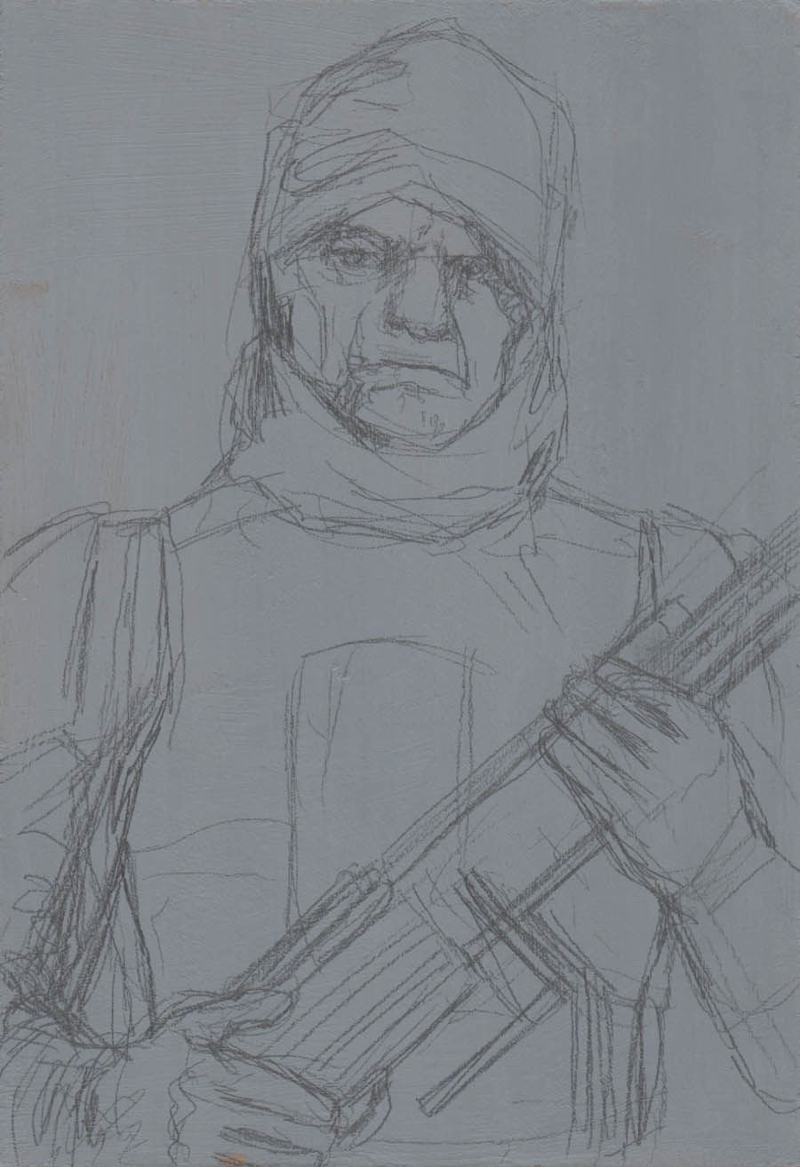 The John Douglas (Mostly) Comic Book Art Site: Mini-Paint: Dengar