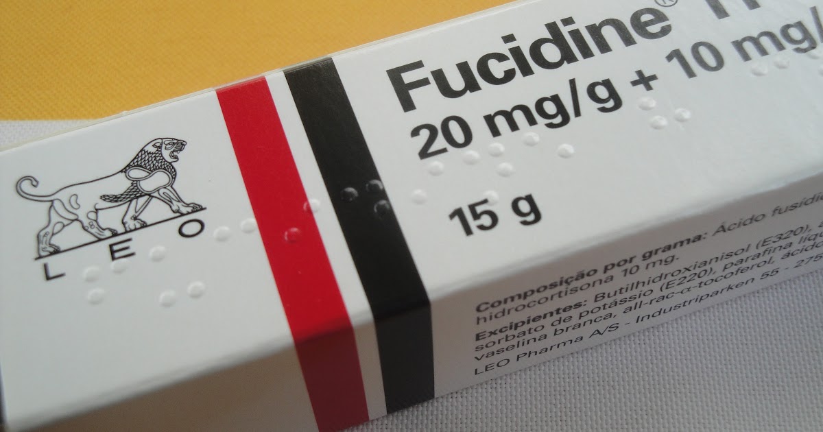 Fucidine® (ácido fusídico) e a pílula anticoncepcional