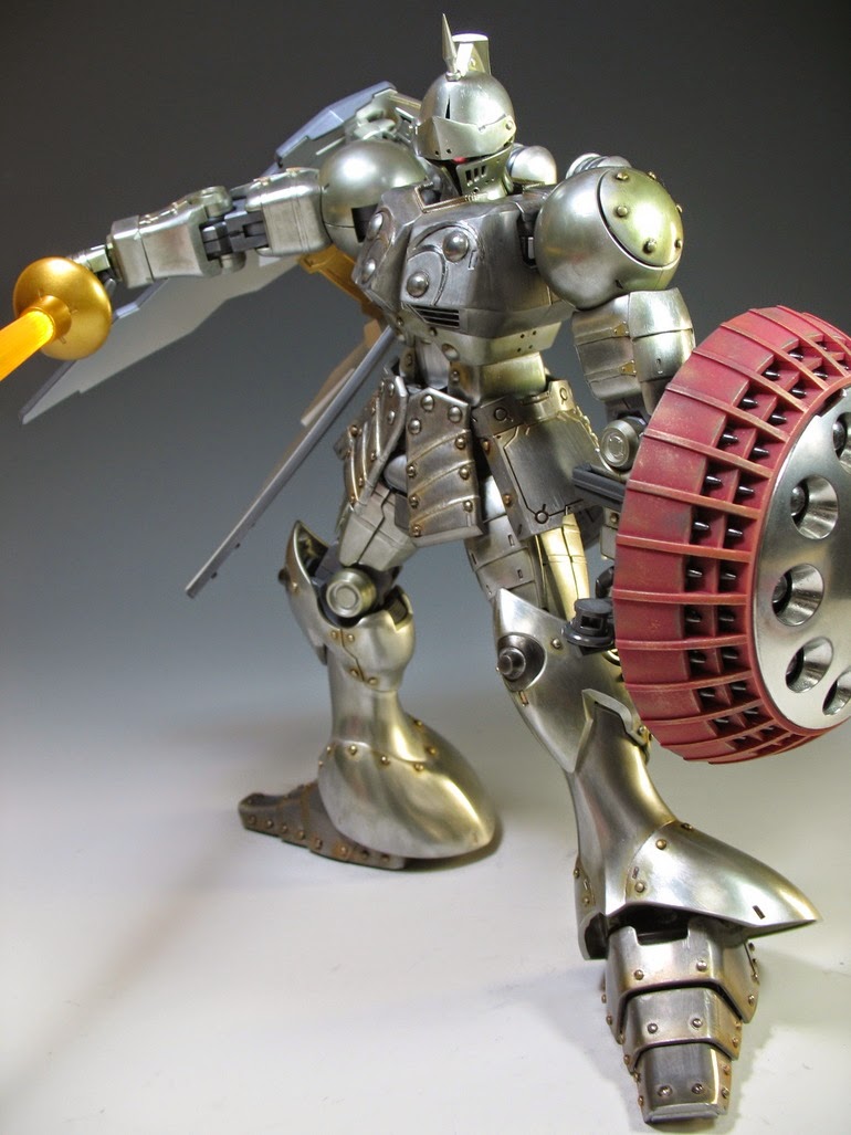 MG 1/100 YMS-15 Gyan "Knight" Custom Build - Gundam Kits Collection ...