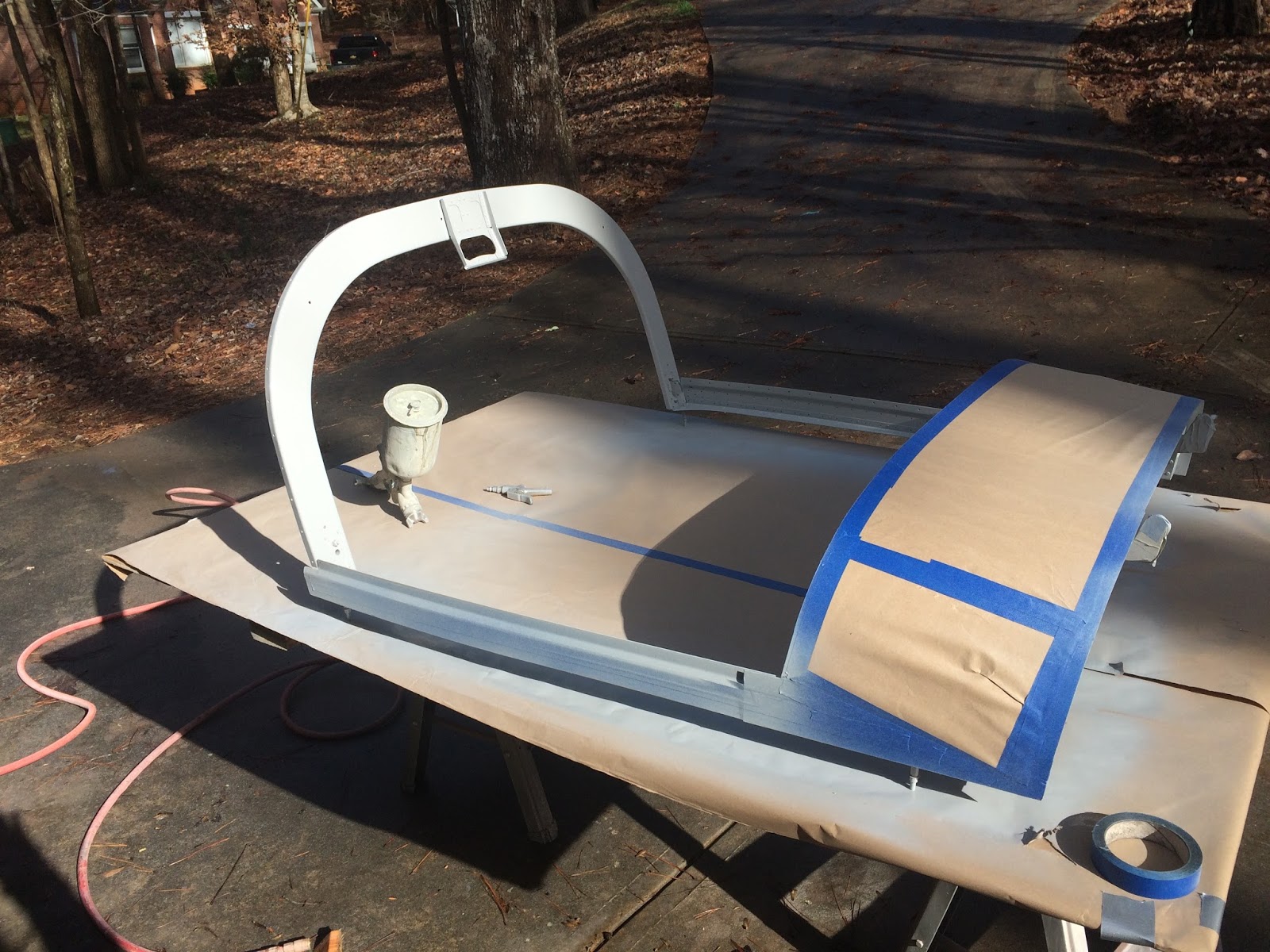 Gordon's RV14 Build: More canopy progress