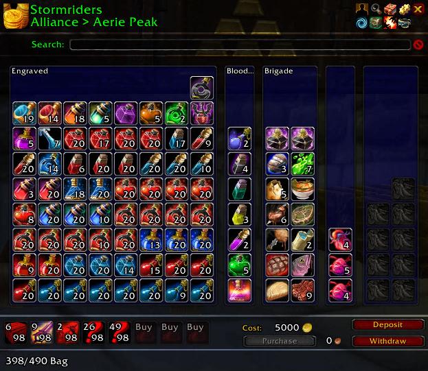 World of Lae: Spring Cleaning with ArkInventory