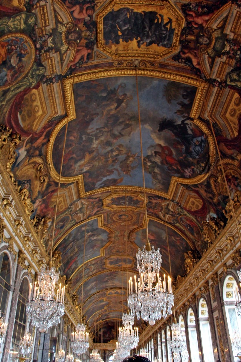 the viewing deck: Versailles 1st part; Inside the Palace