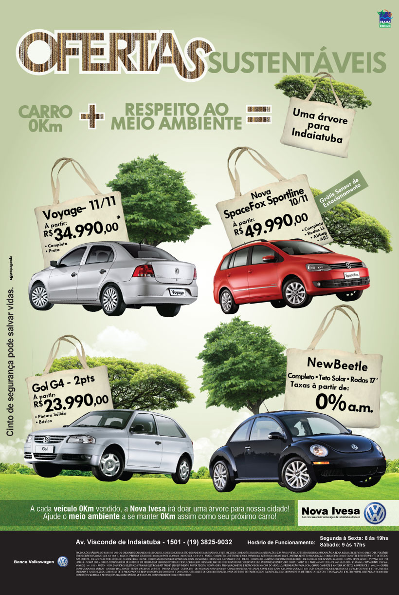 Bruno Anúncio 2 Concessionária Volkswagen Nova Ivesa