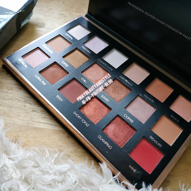 REVIEW Focallure We Care Your Favors Eyeshadow Palette Swatches, Price ...