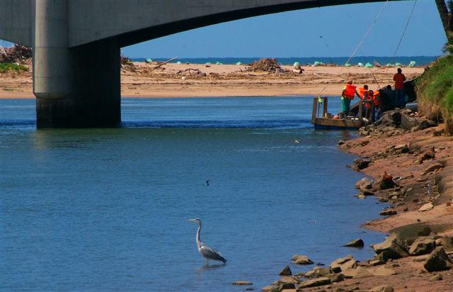 A few pictures of the uMngeni River mouth