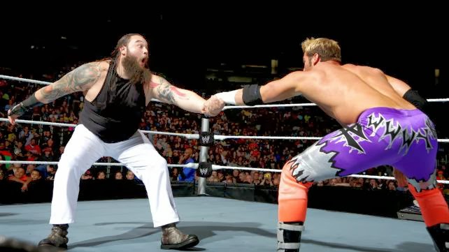 WWE In live!!!!: BRAY WYATT vs ZACK RYDER
