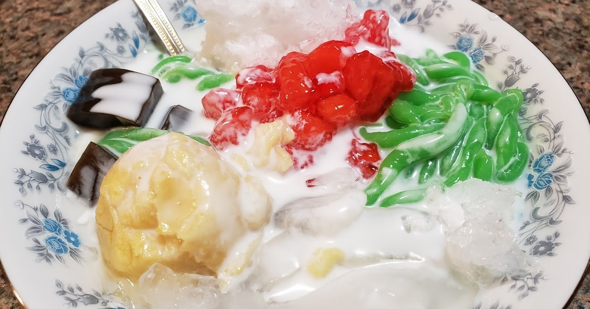 Kristy's Corner: Cendol Microwave Method (Che Banh Lot)