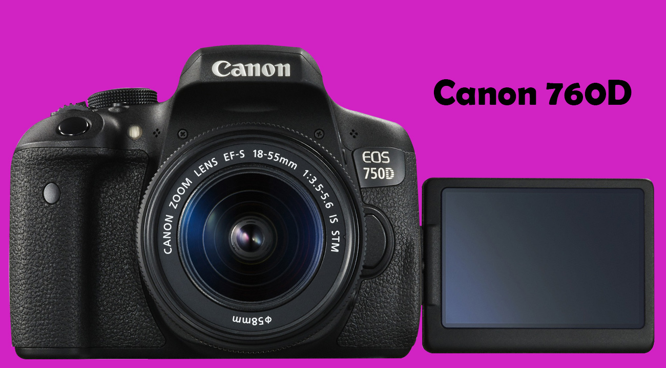 Canon 760D - electronic bd-