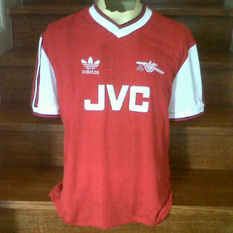 Jual Jersey Arsenal Sponsor JVC Retro ~ Jual Jersey Grade Ori (Original)