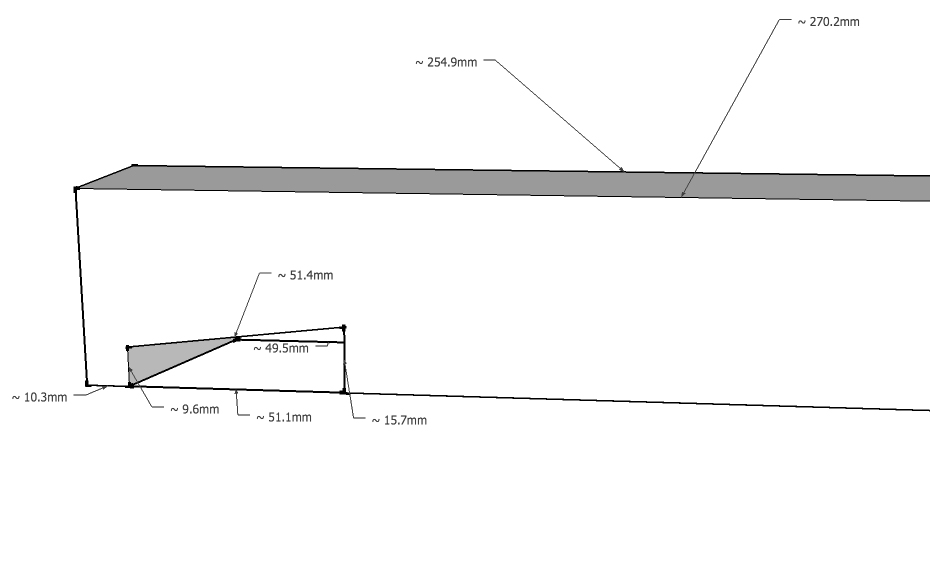 Reciprocal Frame Roof Model