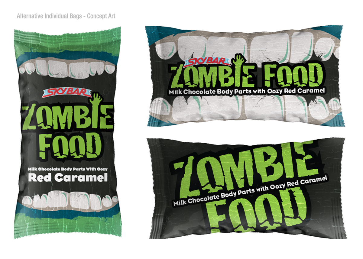 Skybar Zombie Food on Packaging of the World - Creative Package Design ...