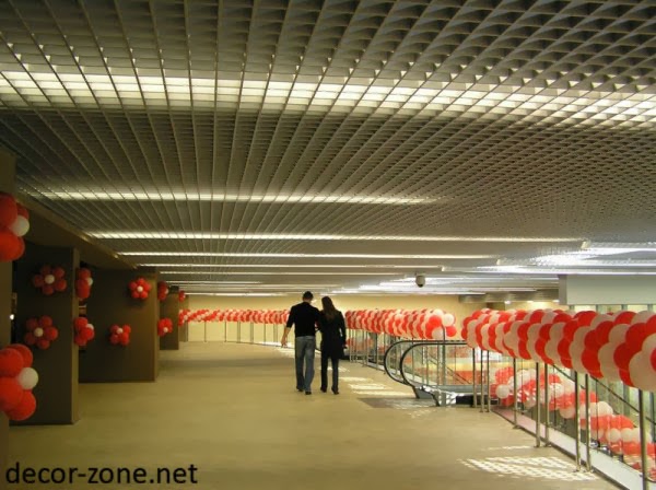 Metal ceiling installation, types designs and informations | Send Design