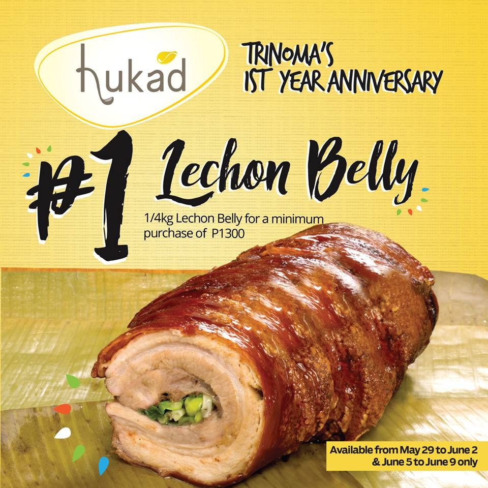 The Daily Talks: Get Hukad's Lechon Belly for only Php 1 at Trinoma