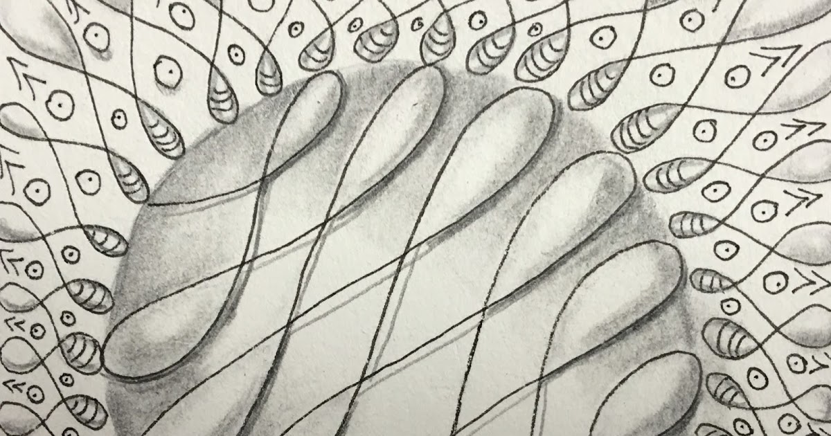 Art Room Blog: Advanced Zentangle Class Had Homework...