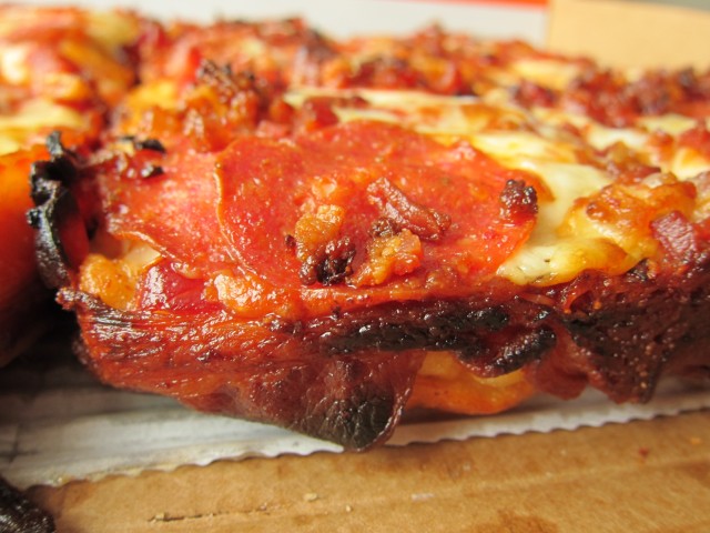 Review: Little Caesars - Bacon Wrapped Crust Deep Dish Pizza