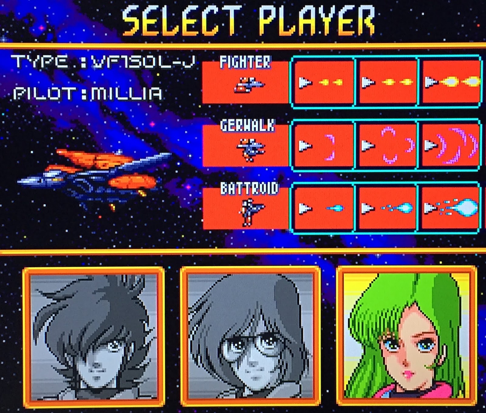 Retro Gamer Randomness: Macross: Scramble Valkyrie for the SNES