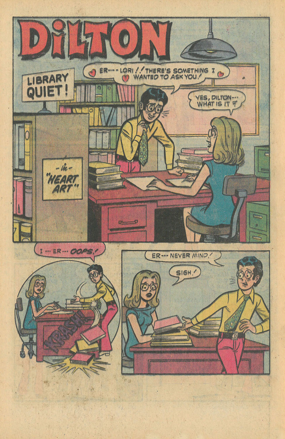 Four-Color Shadows: Dilton-Archie's TV Laugh-Out-1975