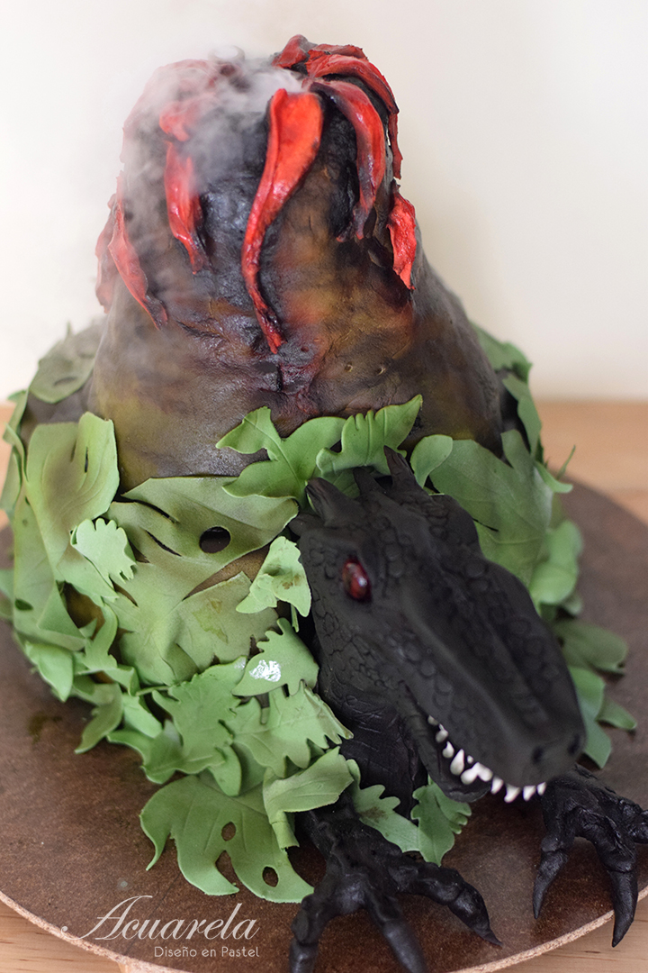 Acuarela: Jurassic Cake
